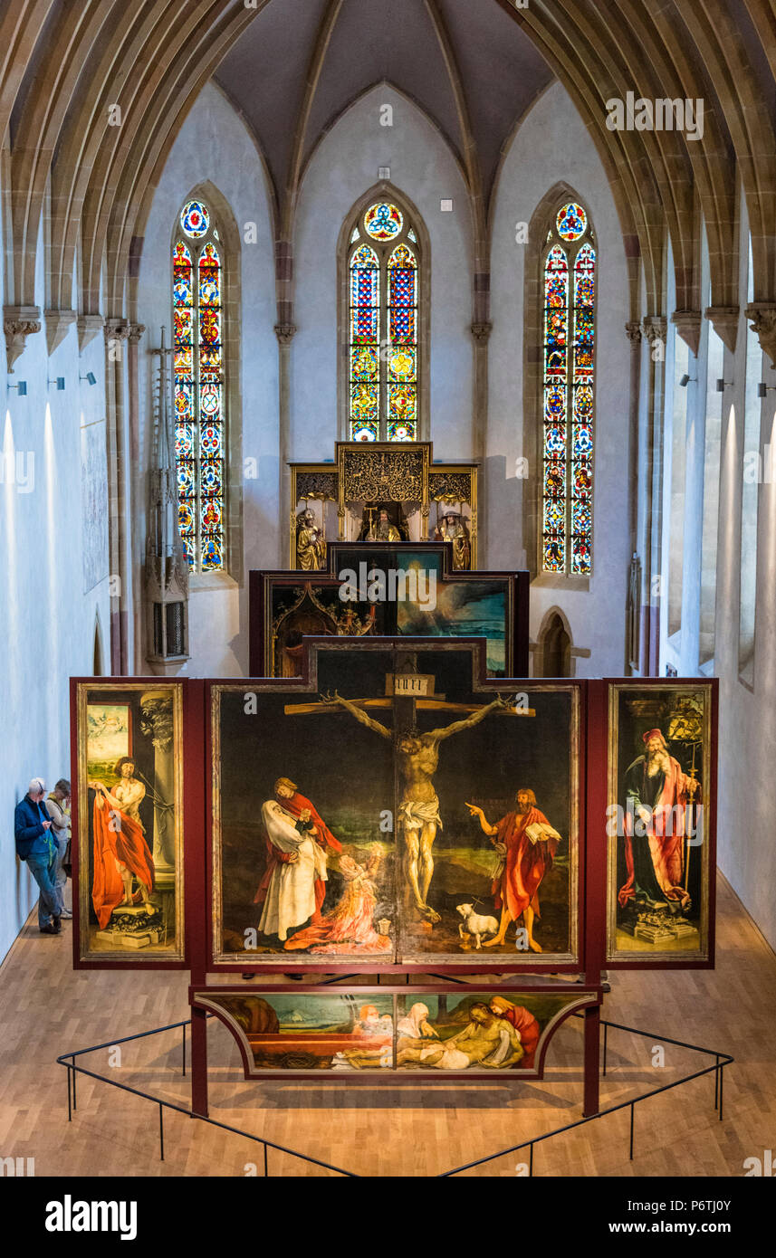 Der Isenheimer Altar in das Museum Unterlinden, Colmar, die Elsässer ...