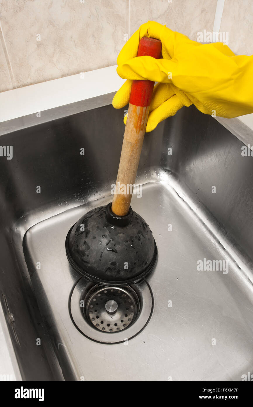 Schone Verstopftes Waschbecken Hausmittel Fotos