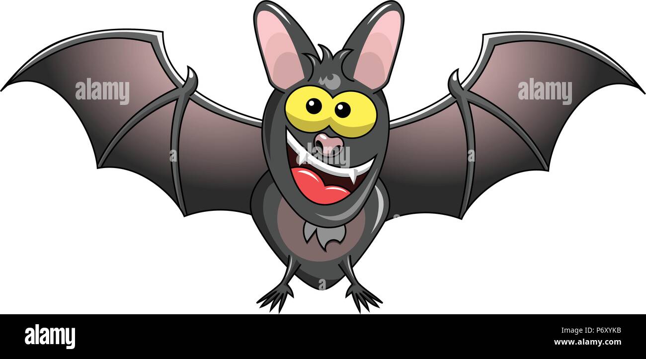 Fledermaus cartoon Stock-Vektorgrafiken kaufen - Alamy