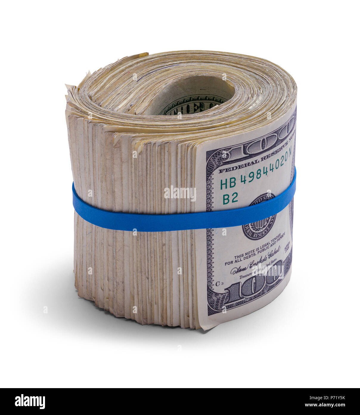 Money roll -Fotos und -Bildmaterial in hoher Auflösung – Alamy