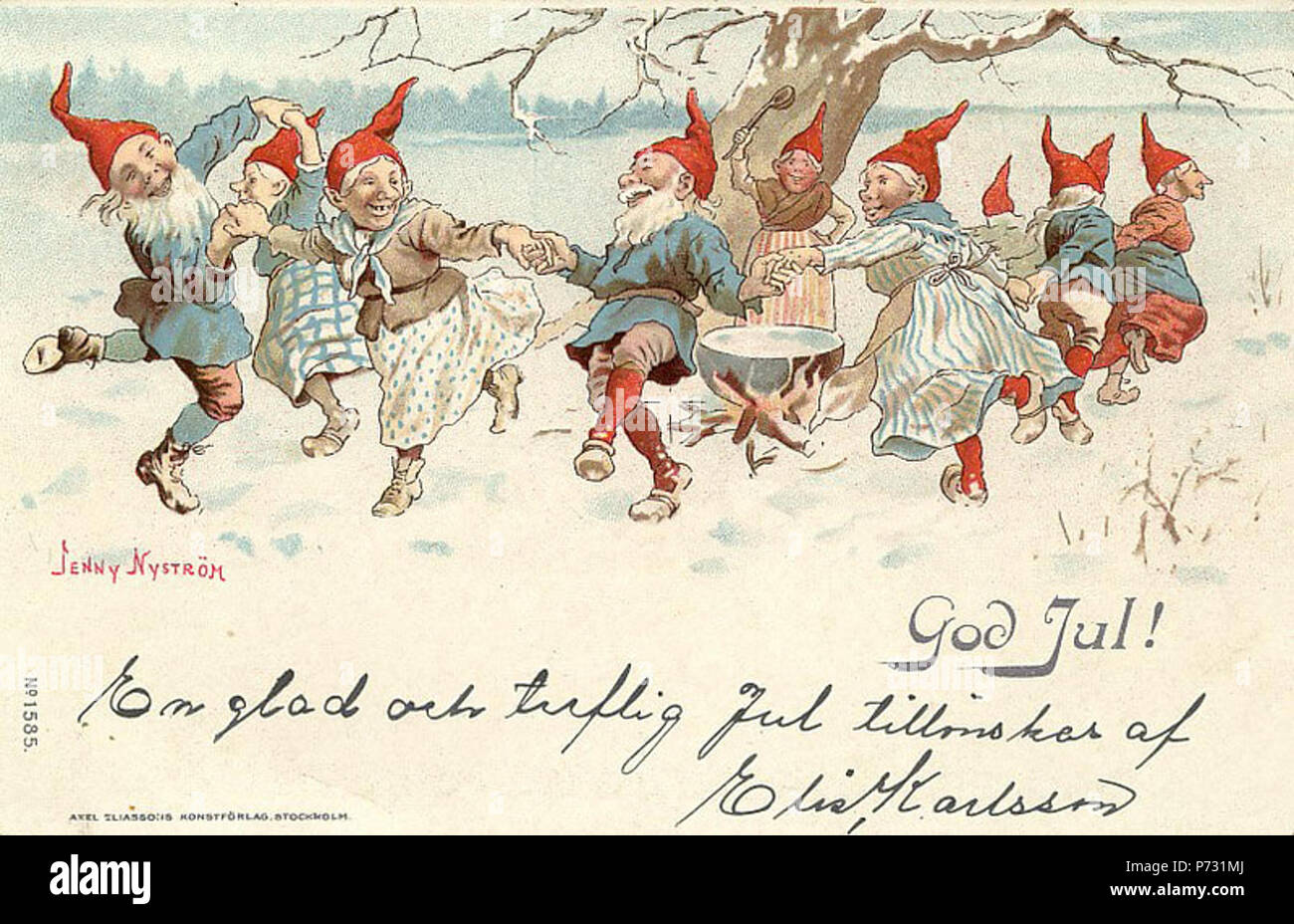 Jenny nyström god jul -Fotos und -Bildmaterial in hoher Auflösung – Alamy