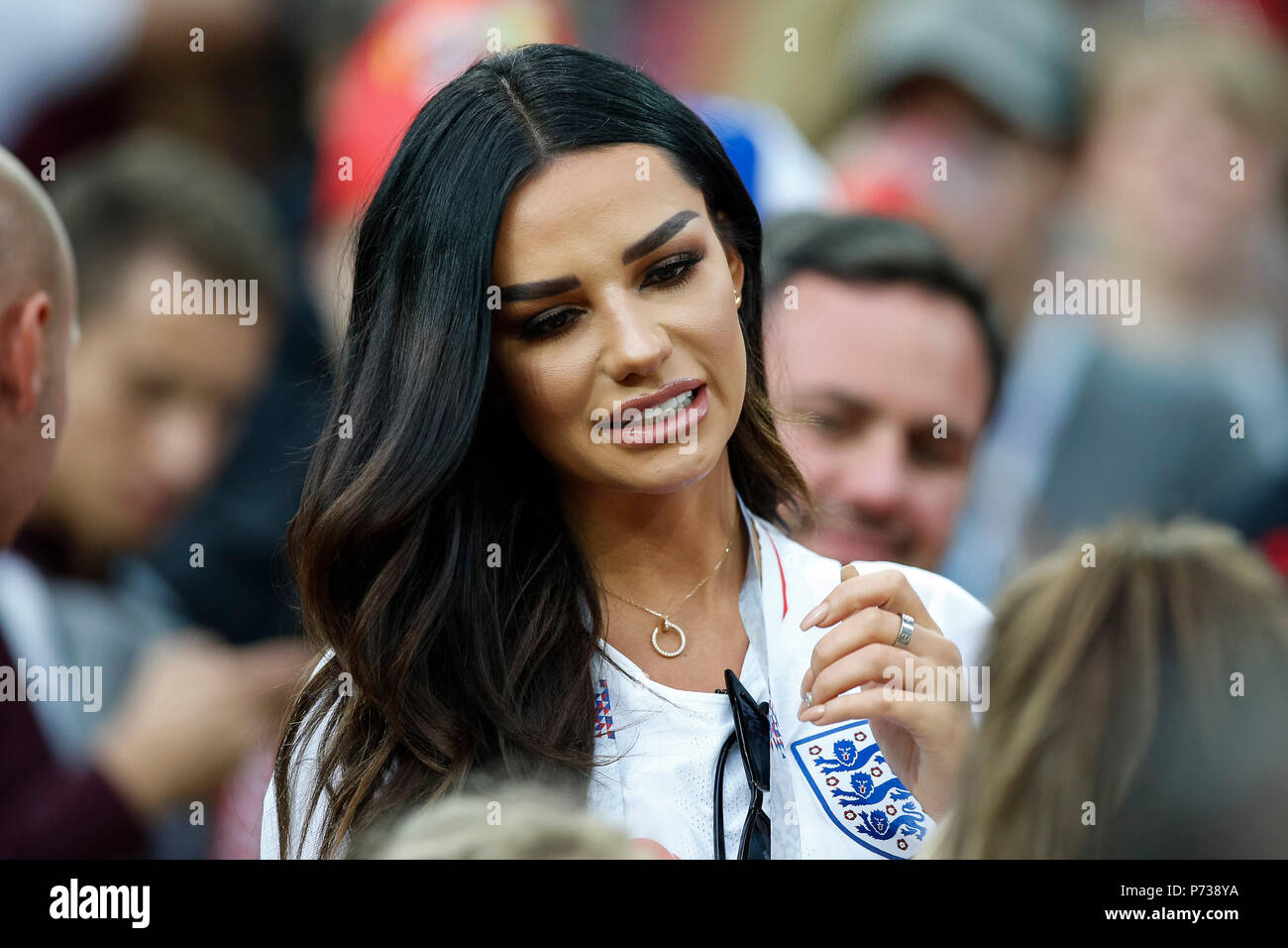 Moskau, Russland. 3. Juli 2018. Ruby Mae während der 2018 FIFA World ...