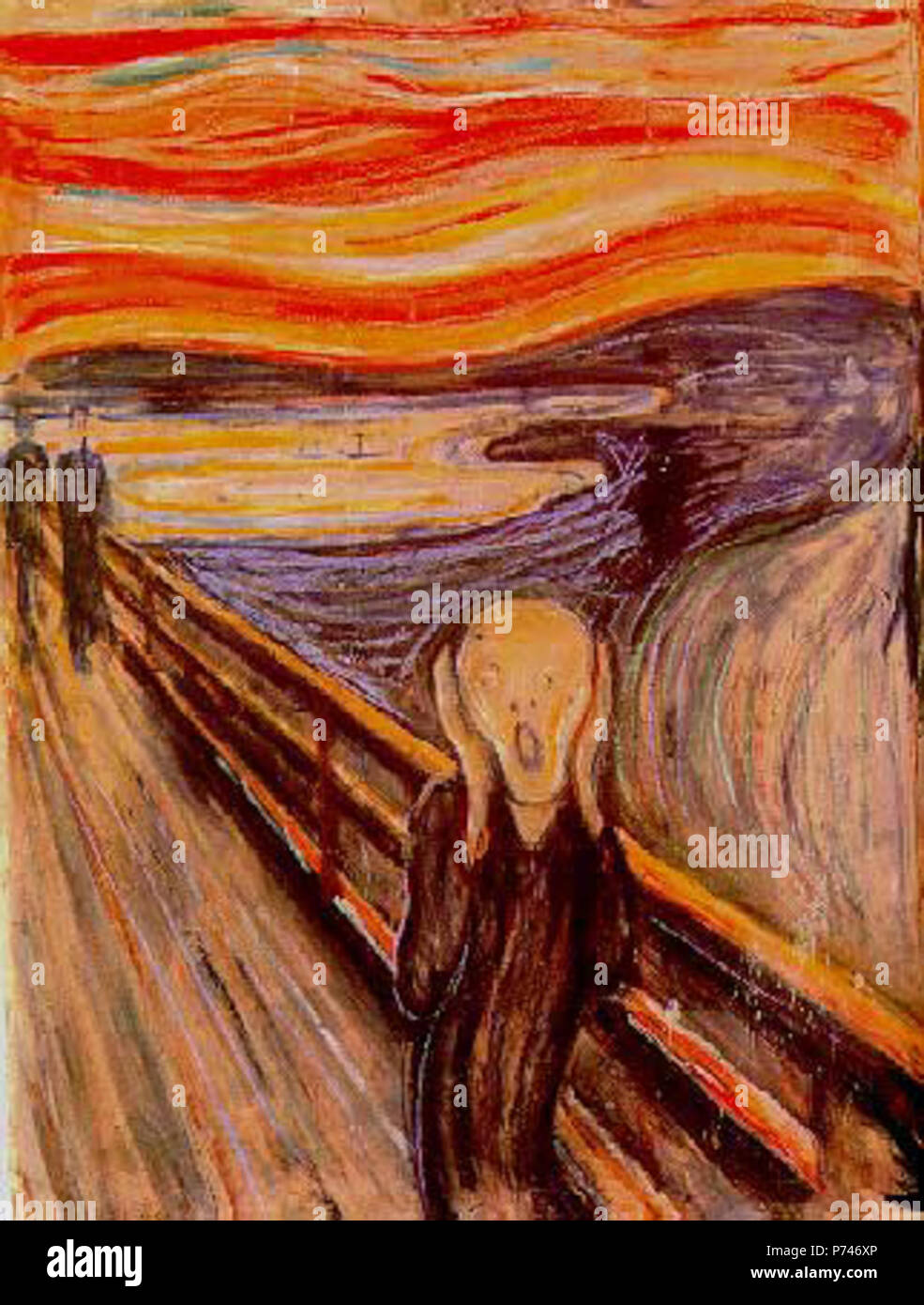 The scream by edvard munch -Fotos und -Bildmaterial in hoher Auflösung ...