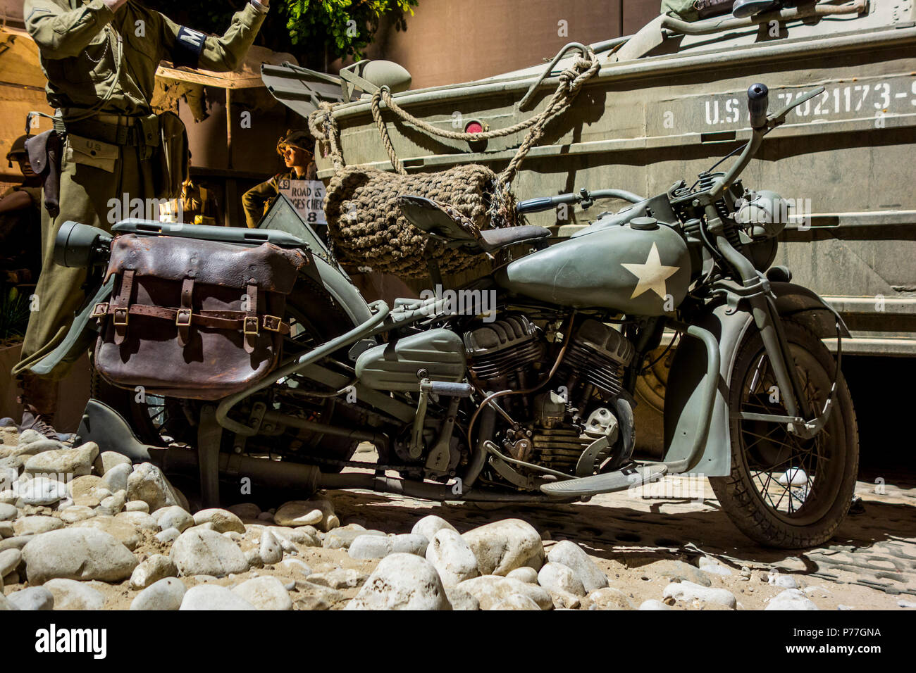 Harley davidson motorrad usa armee -Fotos und -Bildmaterial in hoher ...