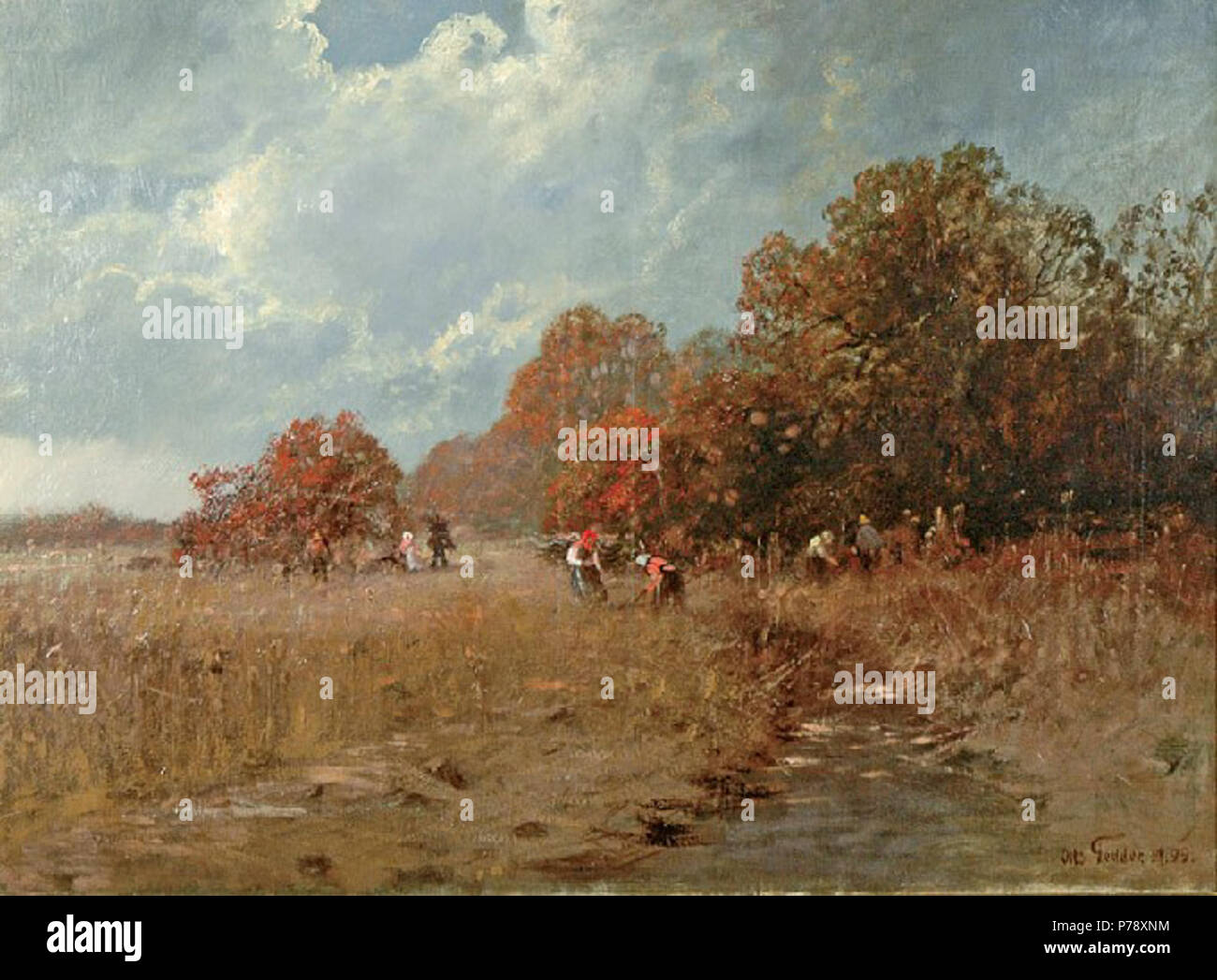 Reisig sammeln Stockfotos und -bilder Kaufen - Alamy