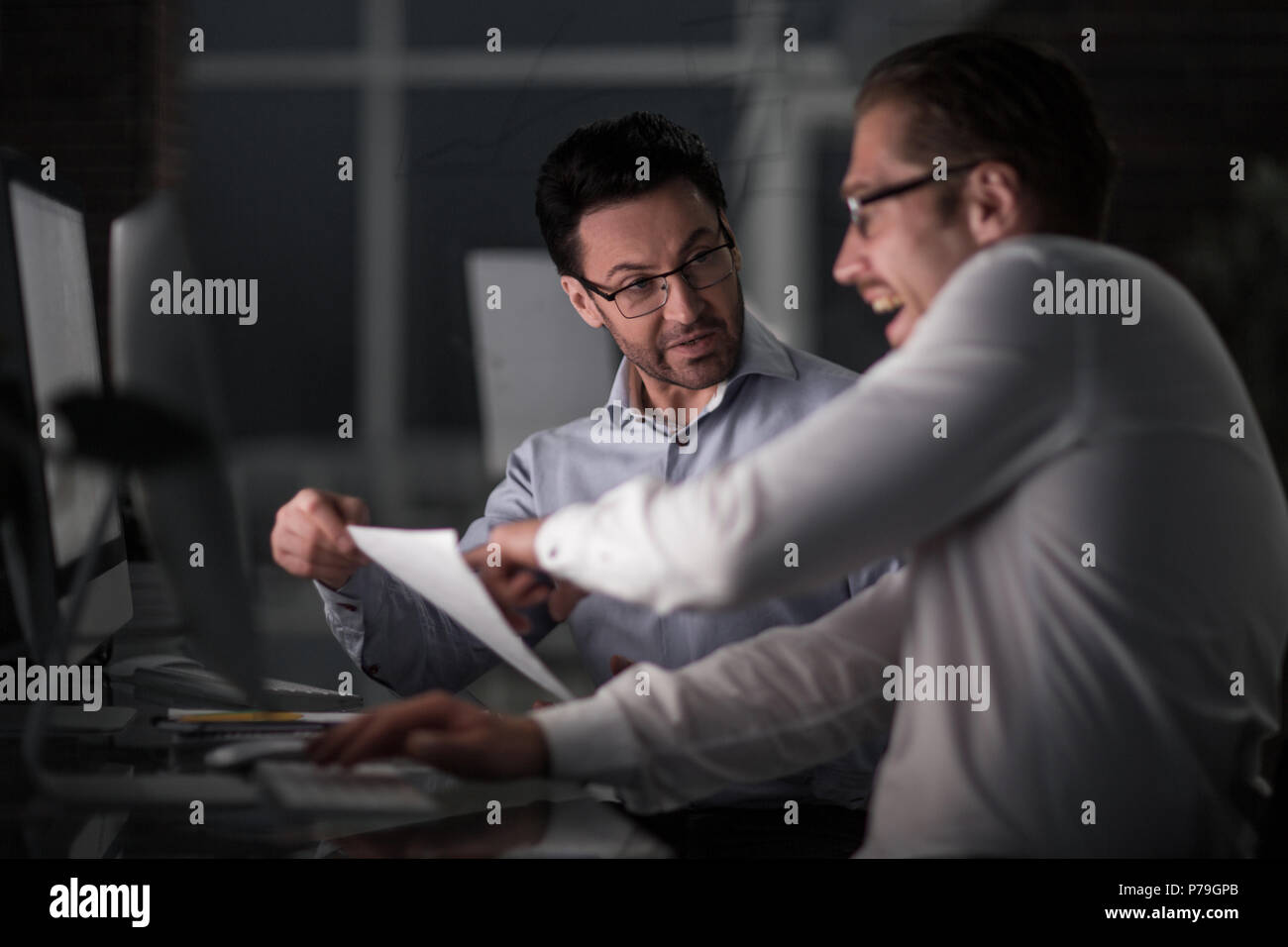 Co Mitarbeiter Stockfotos und -bilder Kaufen - Alamy