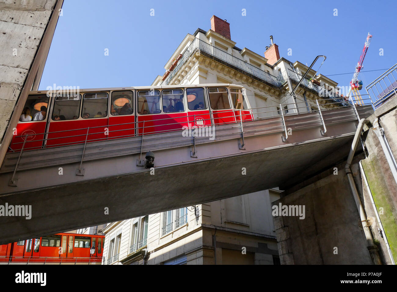 Funicular Lyon Stockfotos und -bilder Kaufen - Alamy