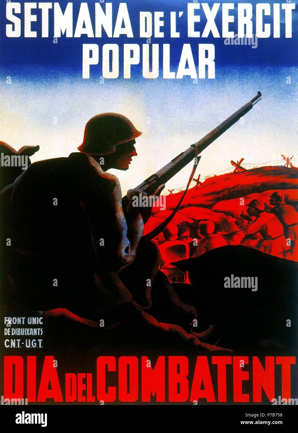 Spanish civil war propaganda poster -Fotos und -Bildmaterial in hoher ...