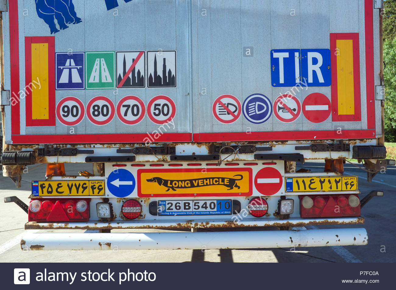 Tir Plate Stockfotos und -bilder Kaufen - Alamy