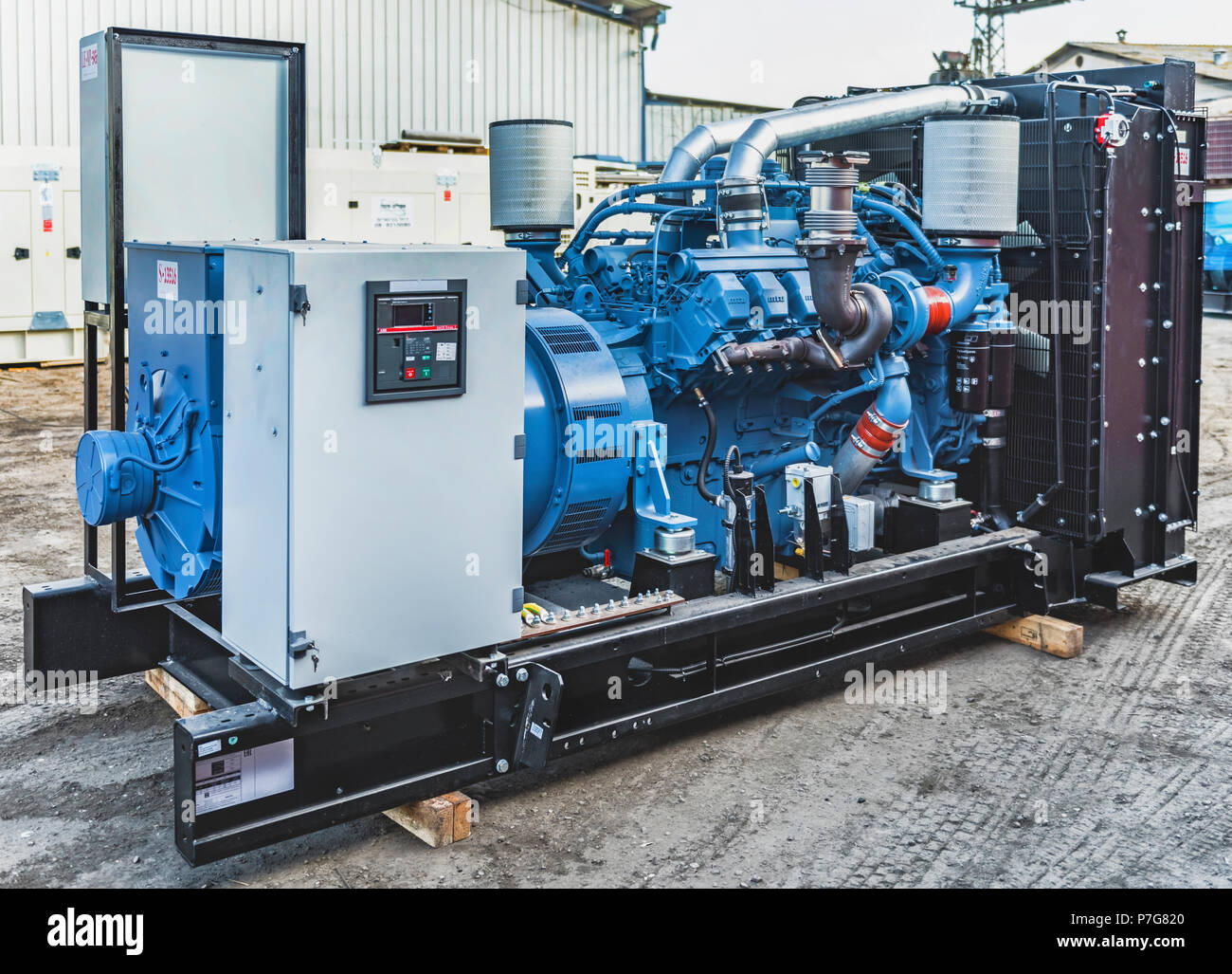 Generators factory -Fotos und -Bildmaterial in hoher Auflösung – Alamy