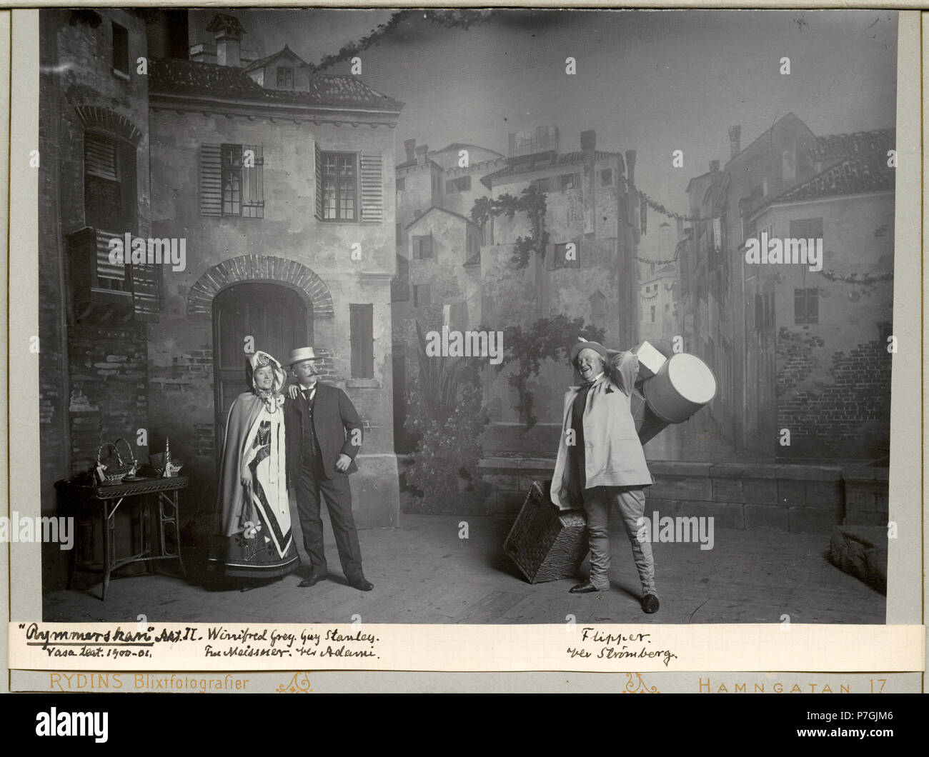 Emma Meissner som Winifred Grau, Emil Adami som Kerl Stanley & Emil ...