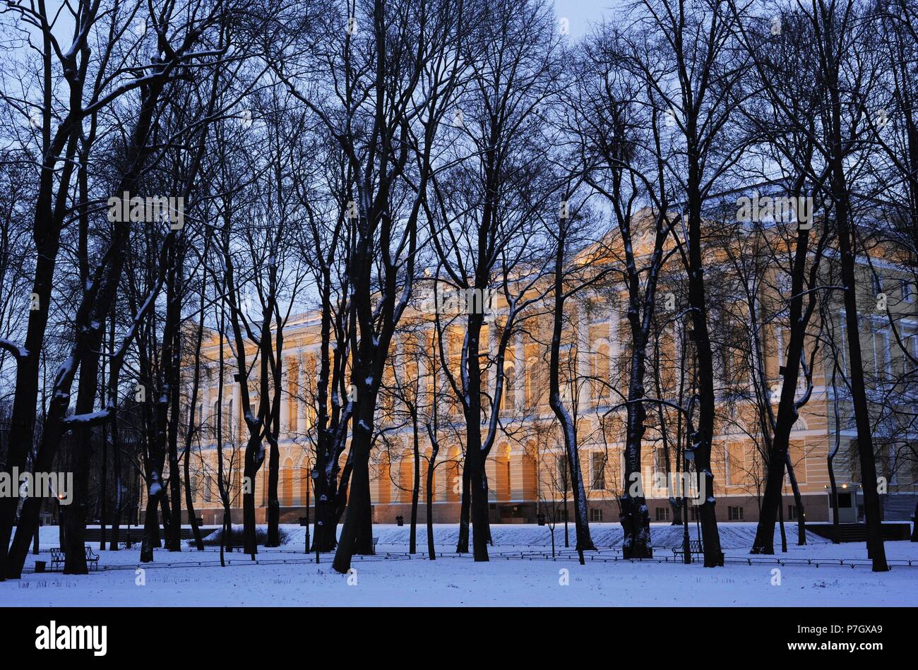 Russland. Sankt Petersburg. Staatliches Russisches Museum (Russisches ...