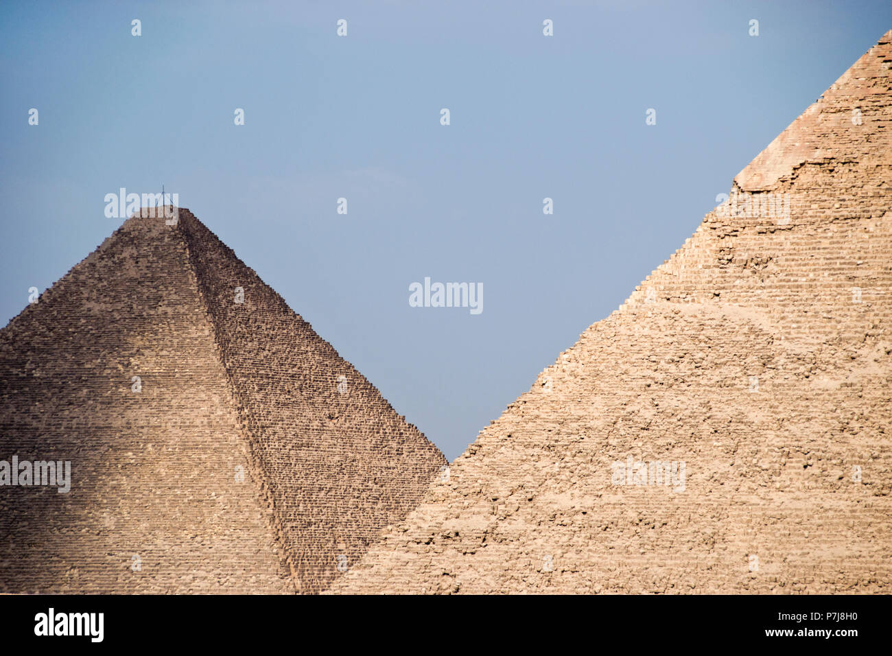 Die Große Pyramide von Gizeh (Pyramide des Cheops, Cheops) und die ...