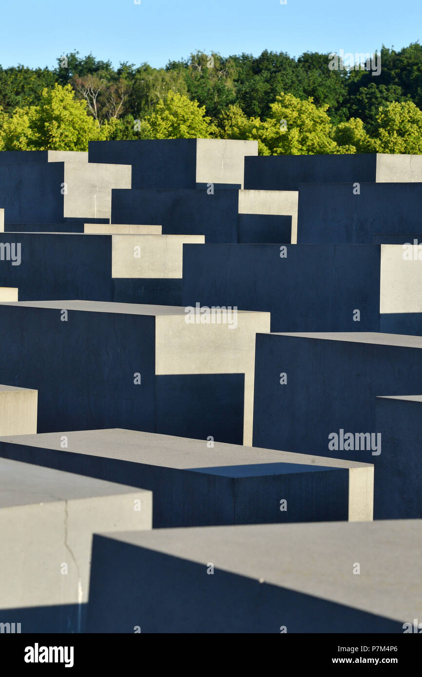 Deutschland, Berlin, Bezirk Mitte, Holocaust Mahnmal/Holocaust Mahnmal ...