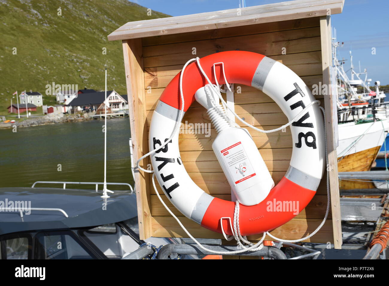 Norwegen, Norge, Honningsvåg, Nordkap, Magerøya, Skarsvåg, Kutter ...