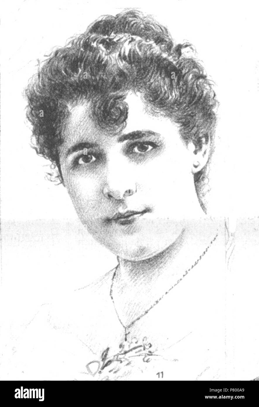 Englisch: Portrait von Maria Hagen (1867-1944), deutsche Schauspielerin ...