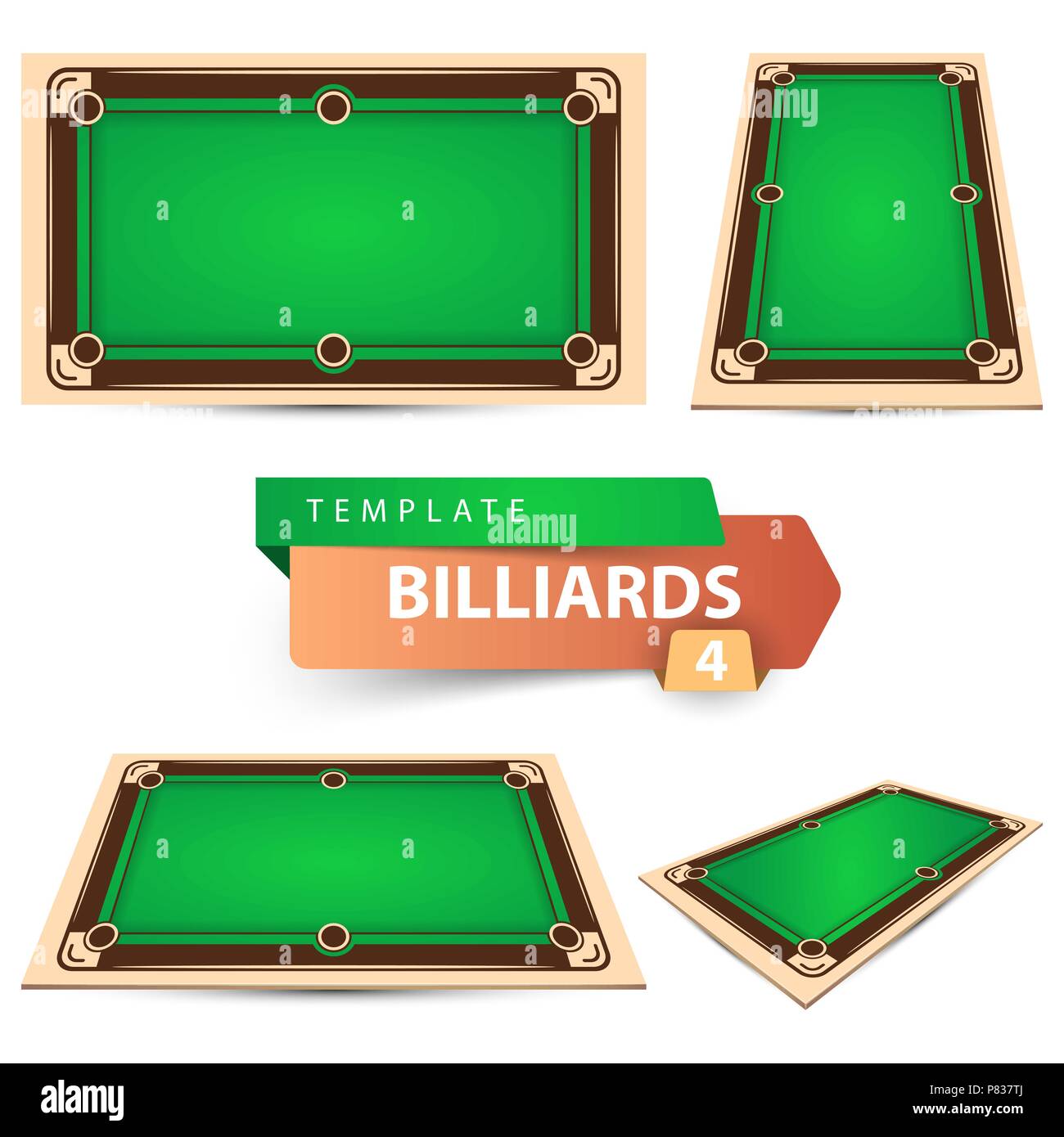 Billard vorlage Stock-Vektorgrafiken kaufen - Alamy
