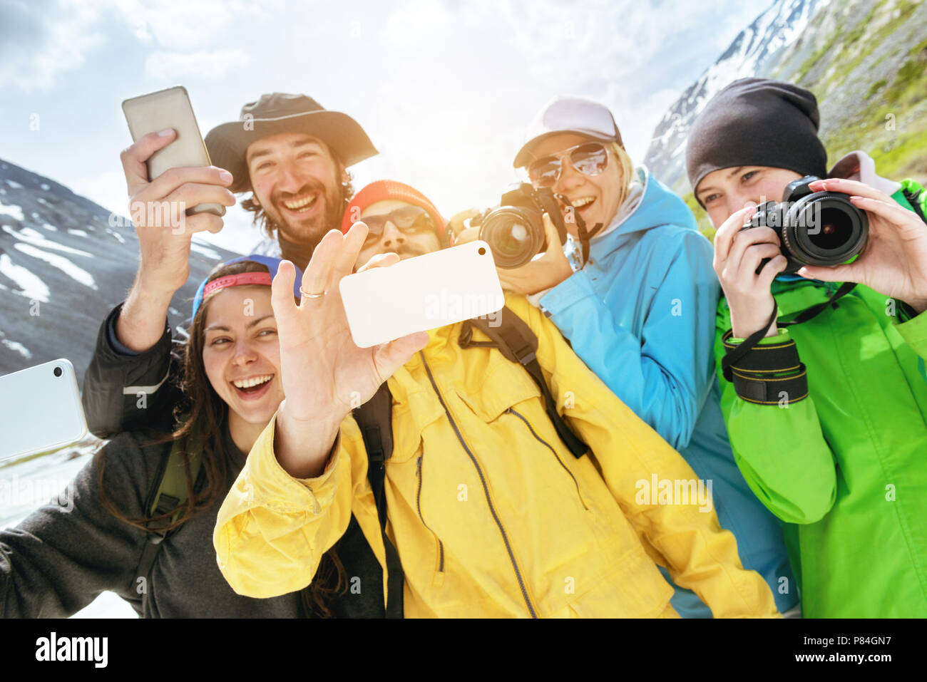 Selfie Gruppenfoto Fotos Und Bildmaterial In Hoher Auflösung Alamy