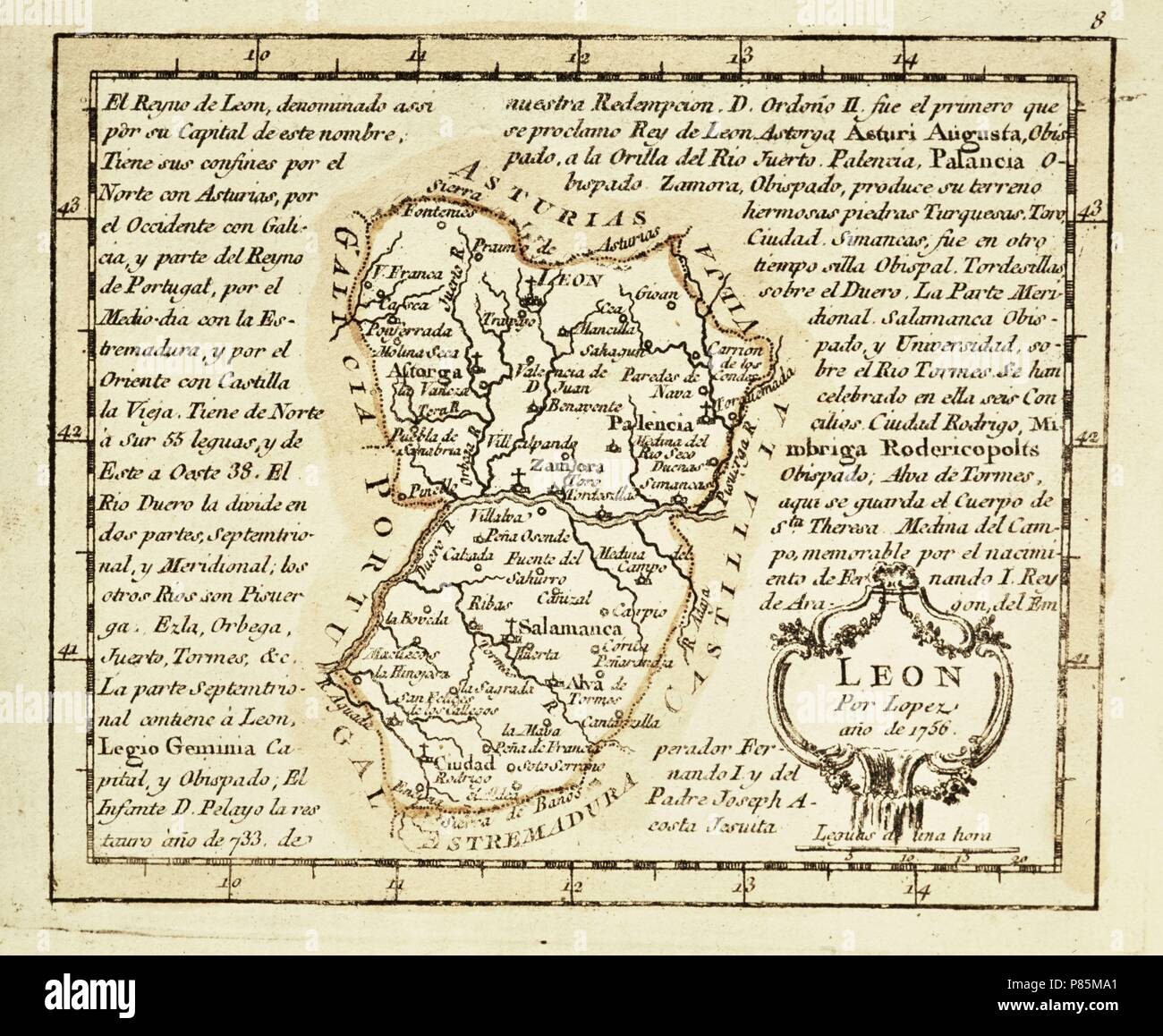 Mapa de leon -Fotos und -Bildmaterial in hoher Auflösung – Alamy
