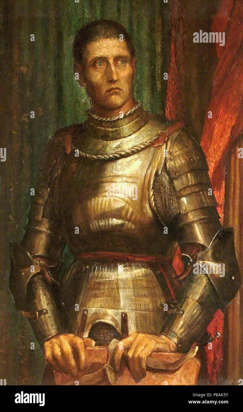 Watt George Frederick - die Condottiere Stockfotografie - Alamy