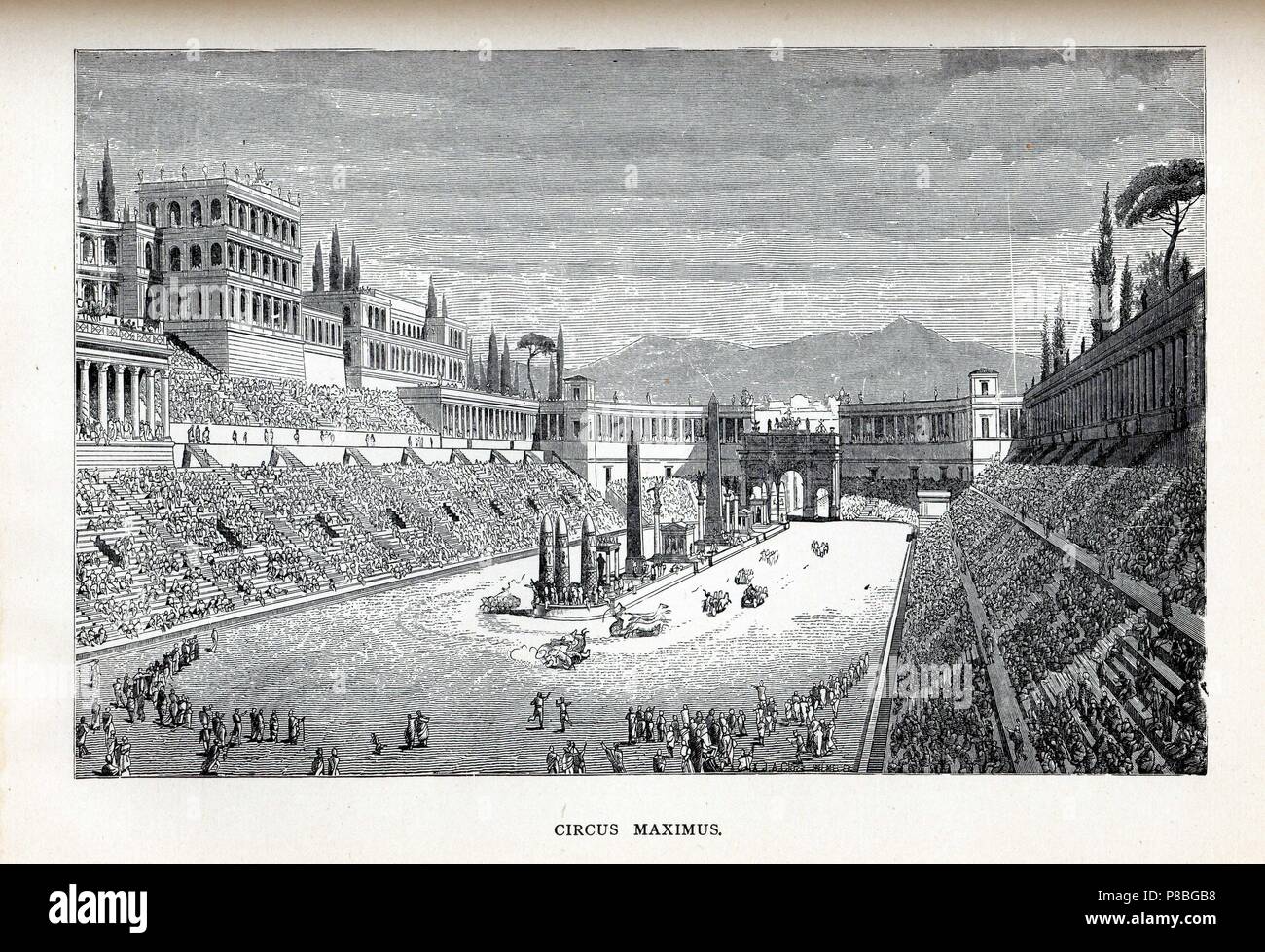 Chariot race at the circus maximus -Fotos und -Bildmaterial in hoher ...