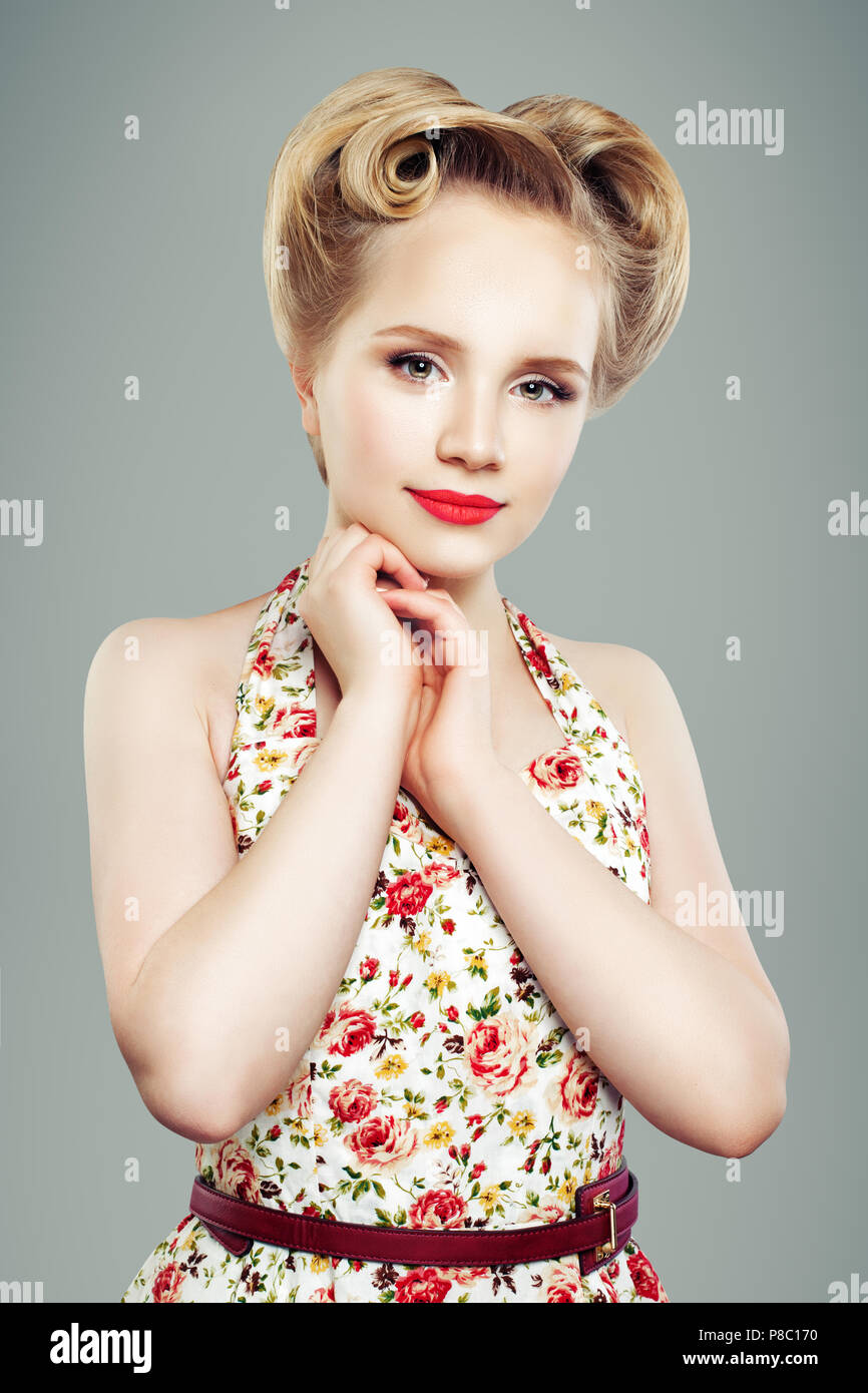 Pin up girl vintage -Fotos und -Bildmaterial in hoher Auflösung – Alamy