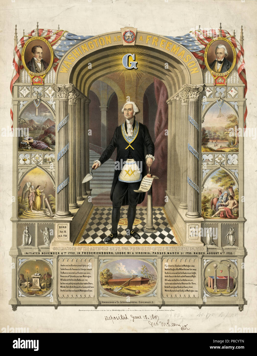 Washington als freimaurer -Fotos und -Bildmaterial in hoher Auflösung ...