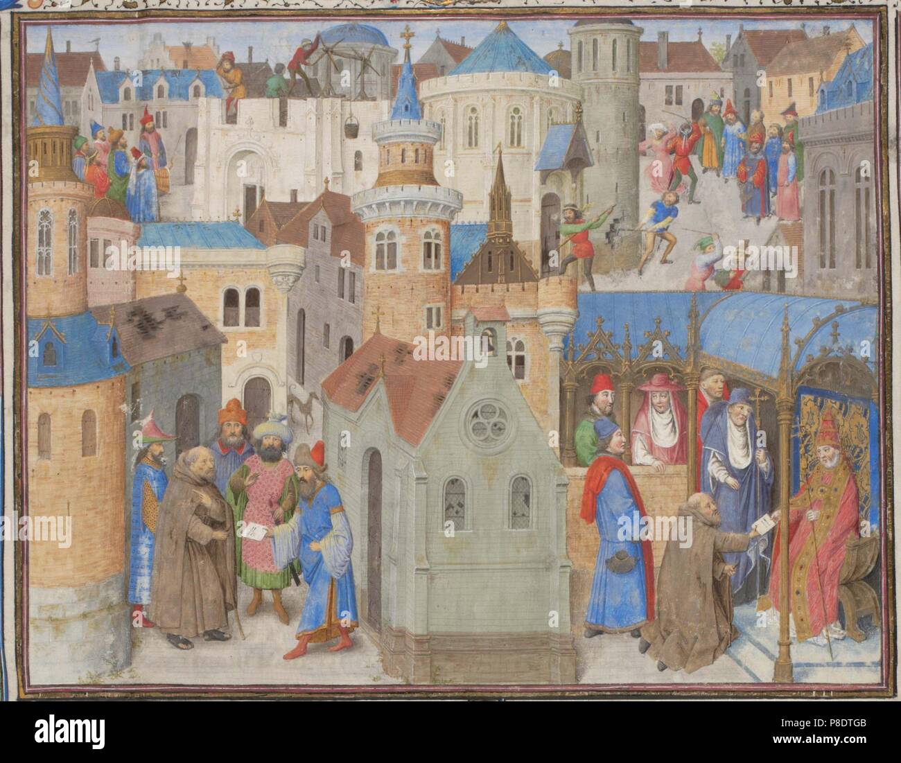 Mittelalterliche miniatur papst -Fotos und -Bildmaterial in hoher Auflösung – Alamy