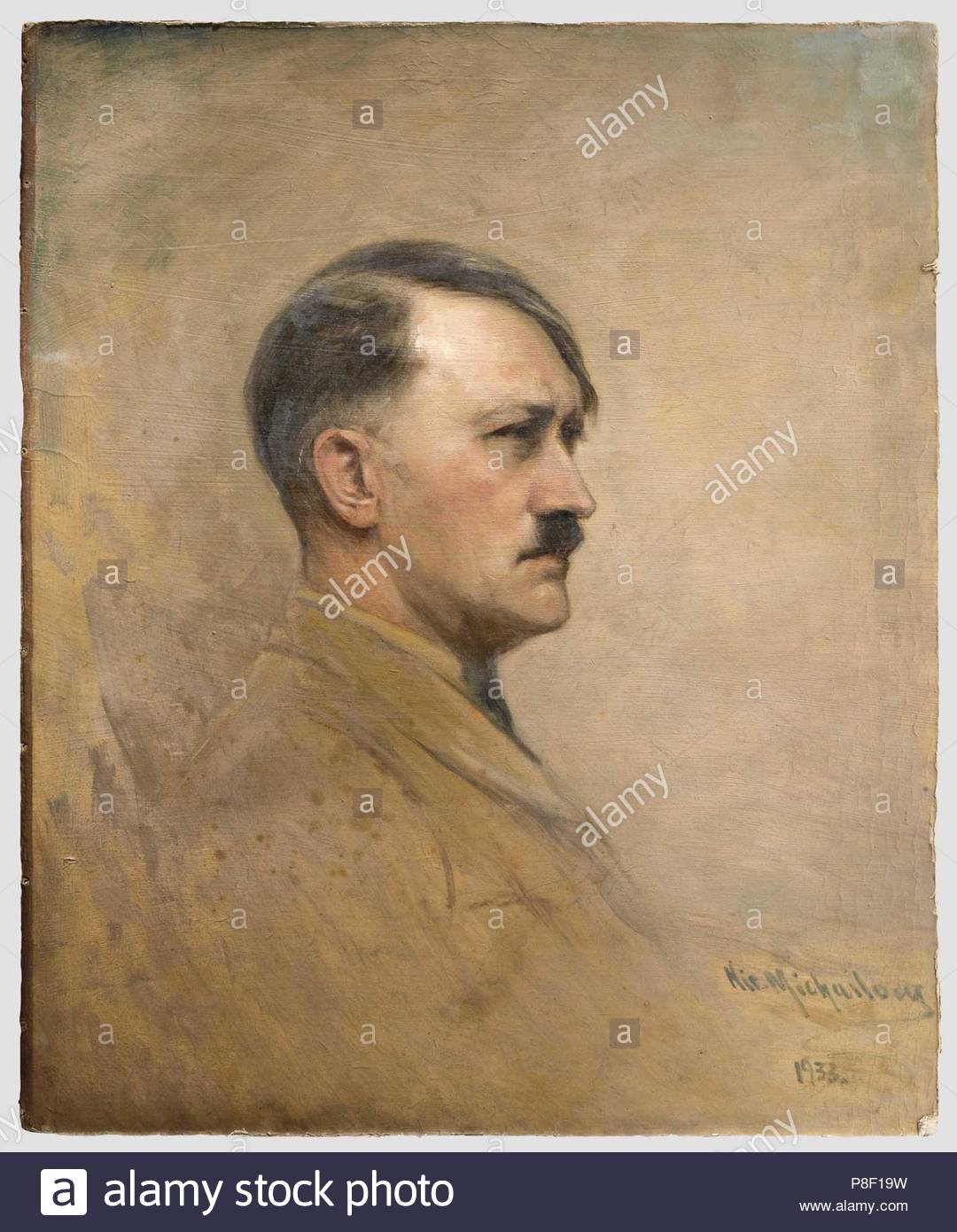 Adolf Hitler Painting Stockfotos & Adolf Hitler Painting Bilder - Alamy