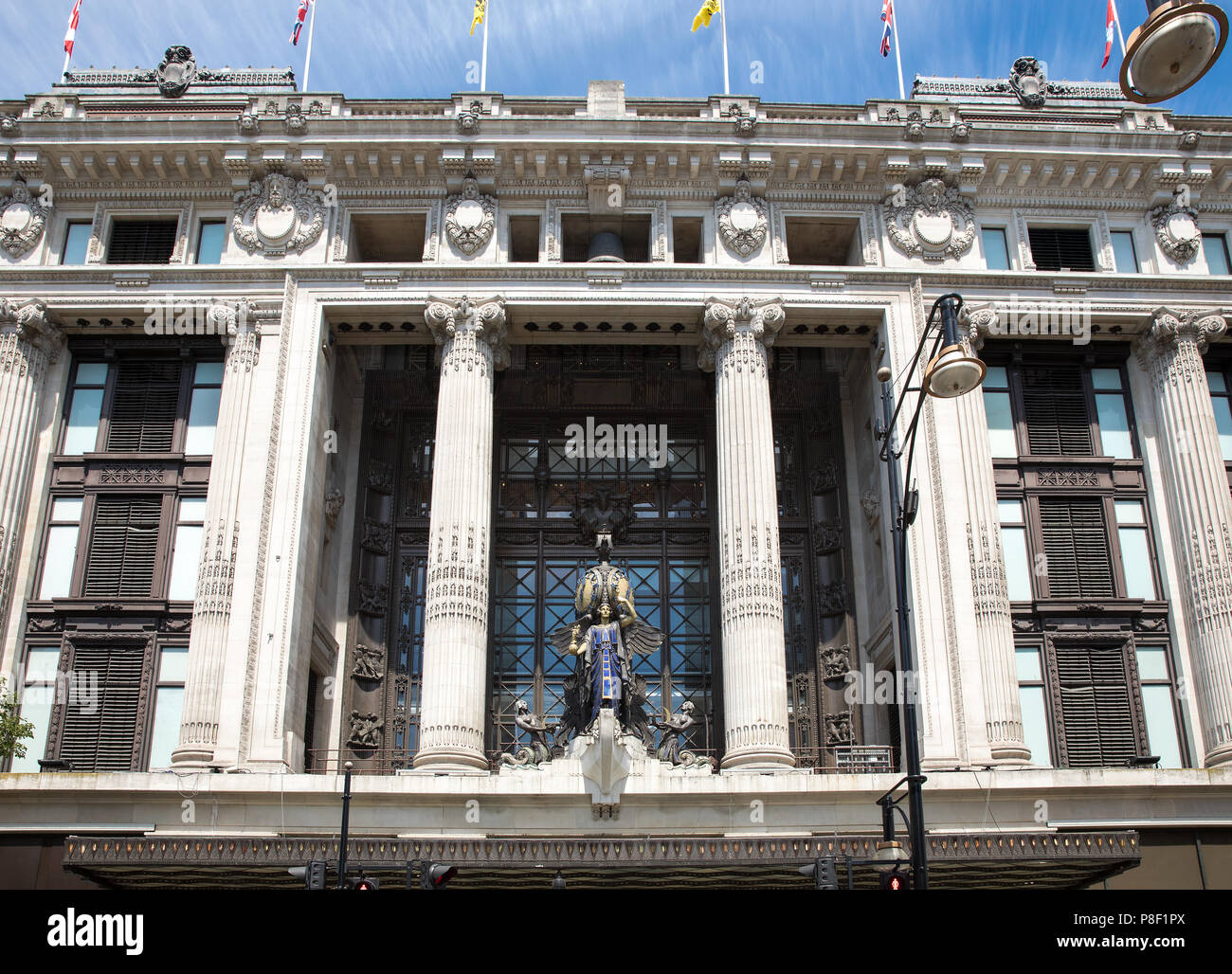 Selfridges London Oxford Street Stockfotos und -bilder Kaufen - Alamy