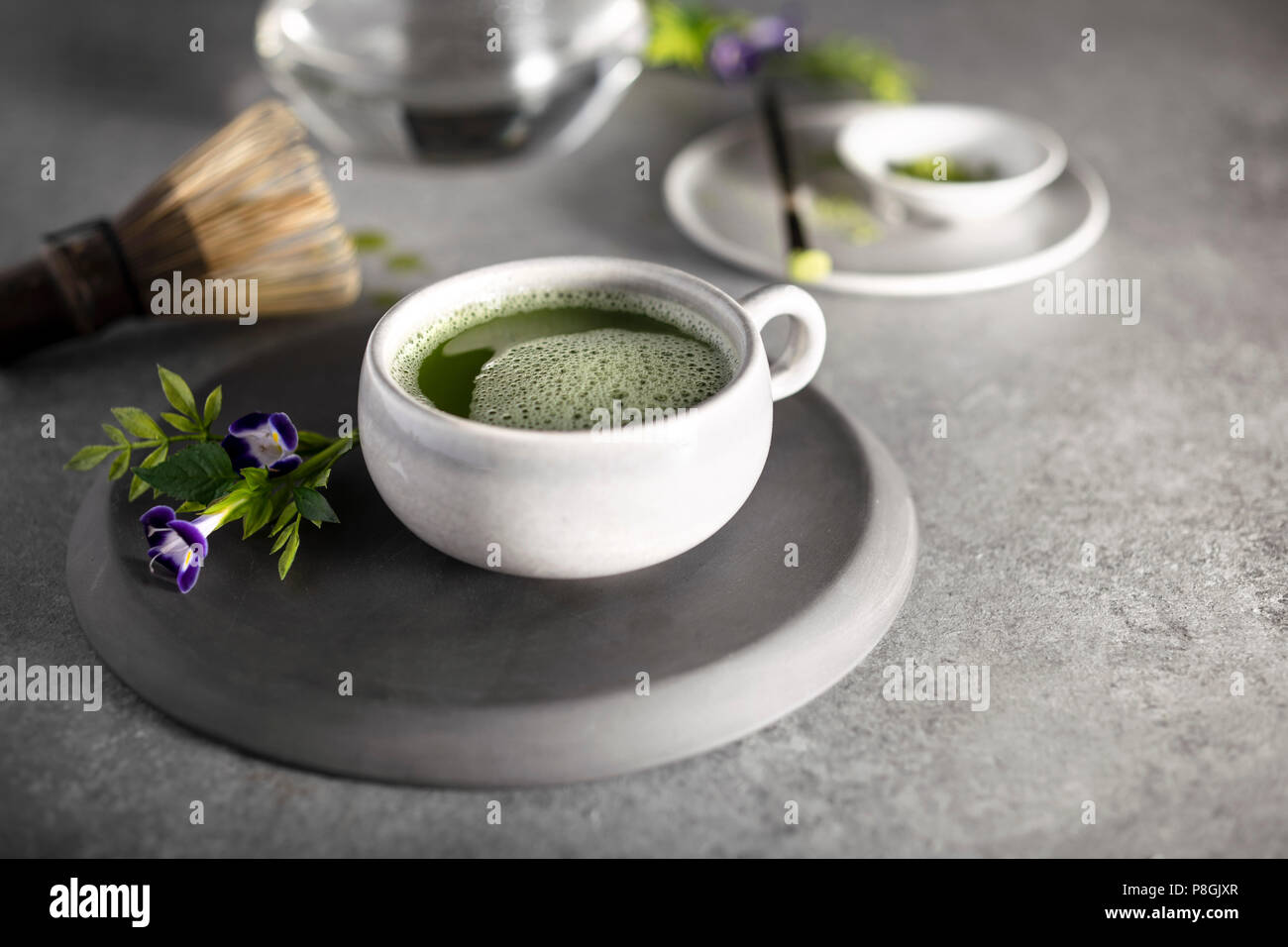 Matcha bubble tea -Fotos und -Bildmaterial in hoher Auflösung – Alamy