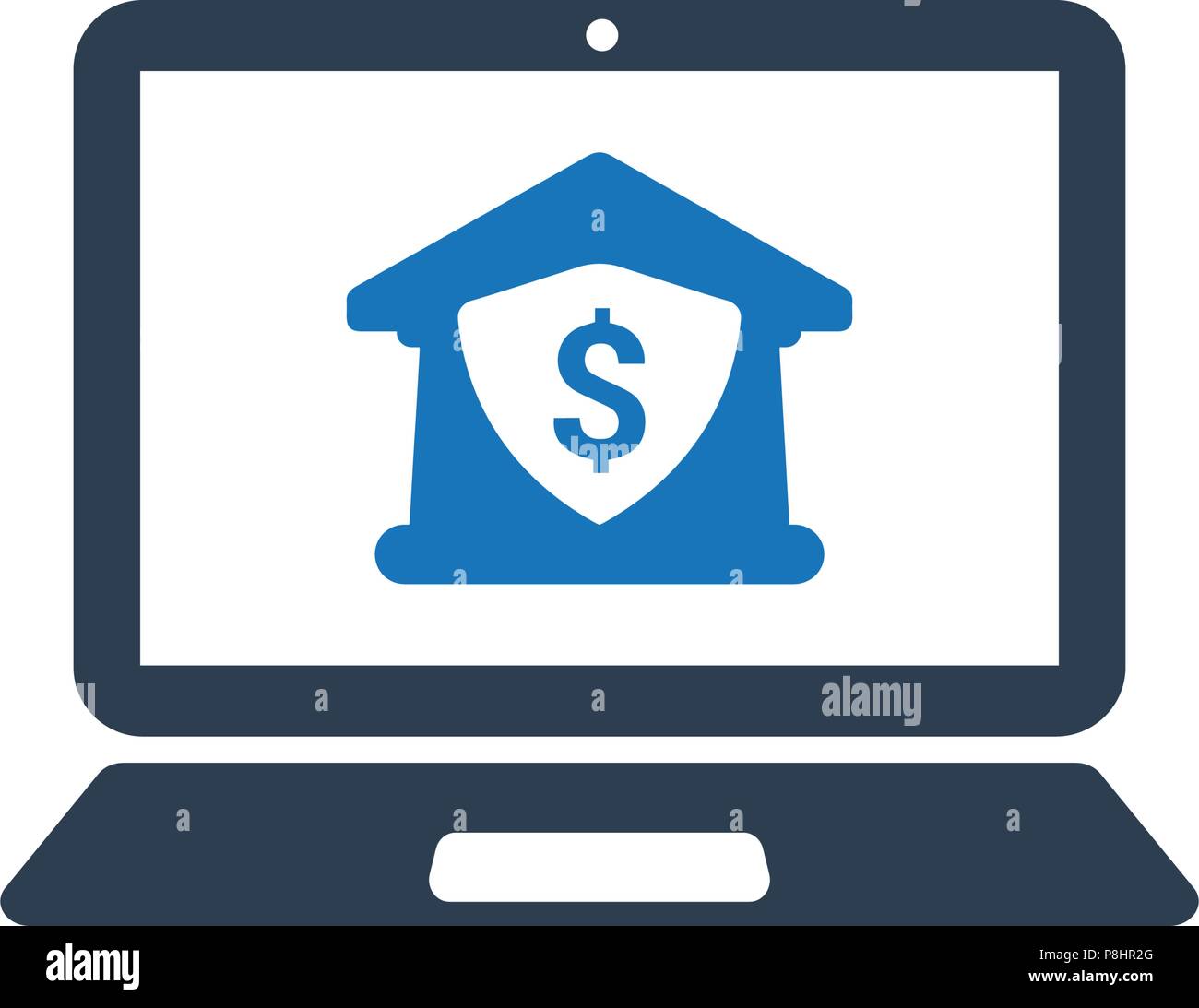 Online Banking Symbol Stock-Vektorgrafik - Alamy