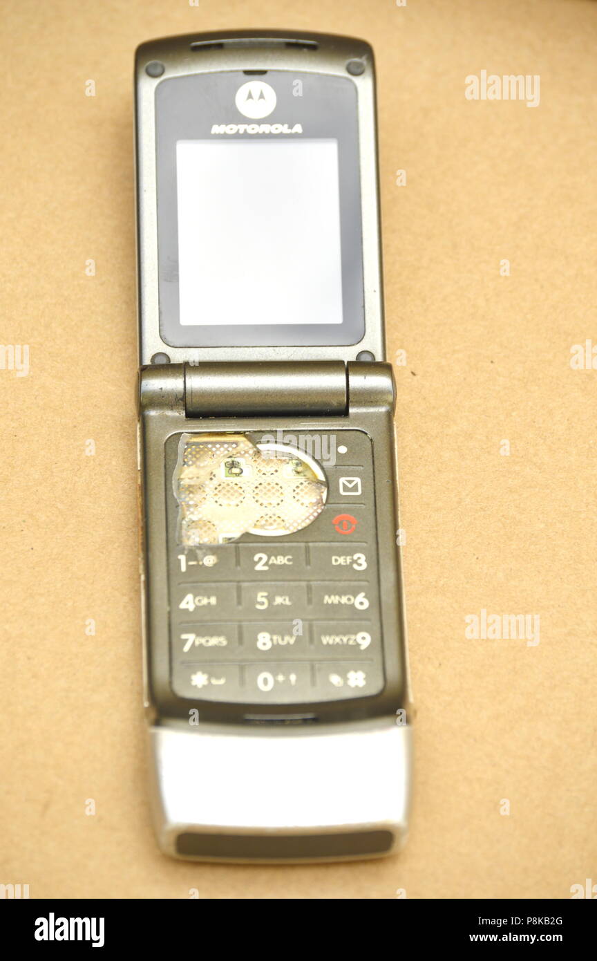Old motorola phone -Fotos und -Bildmaterial in hoher Auflösung – Alamy