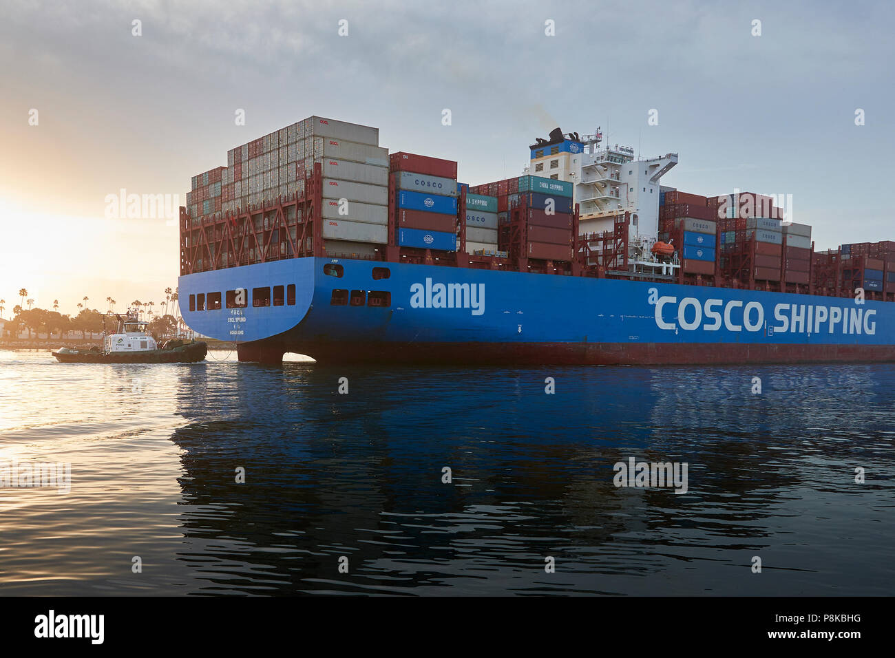 Cosco container ship -Fotos und -Bildmaterial in hoher Auflösung – Alamy