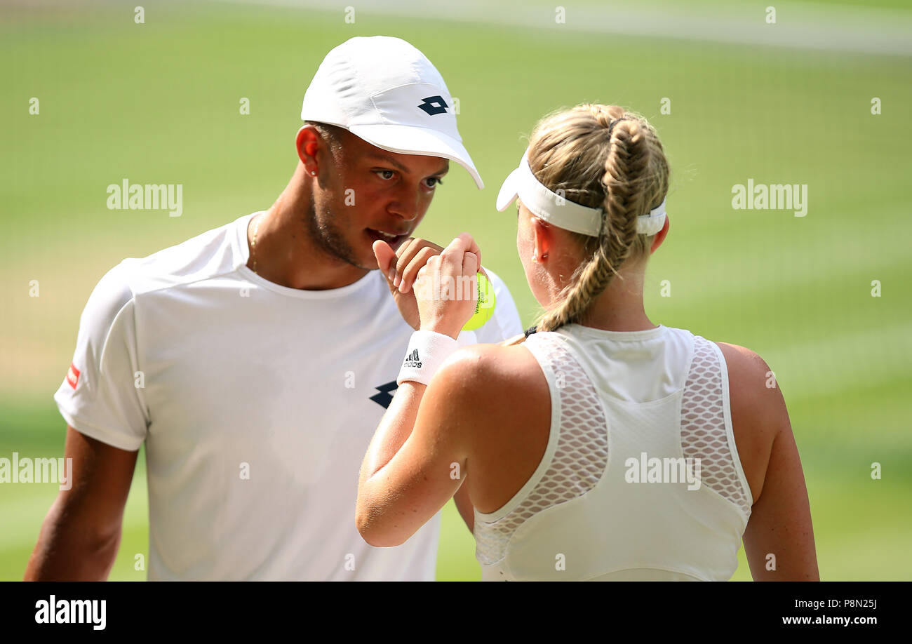 Doppel an tag zehn wimbledon meisterschaften alle england rasentennis ...