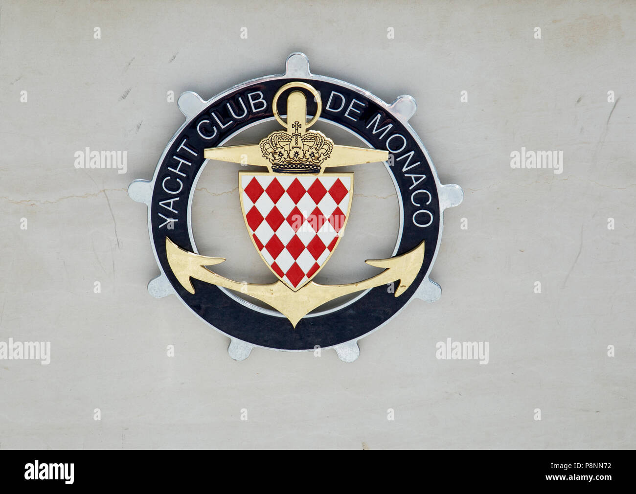 Monaco coat arms -Fotos und -Bildmaterial in hoher Auflösung – Alamy