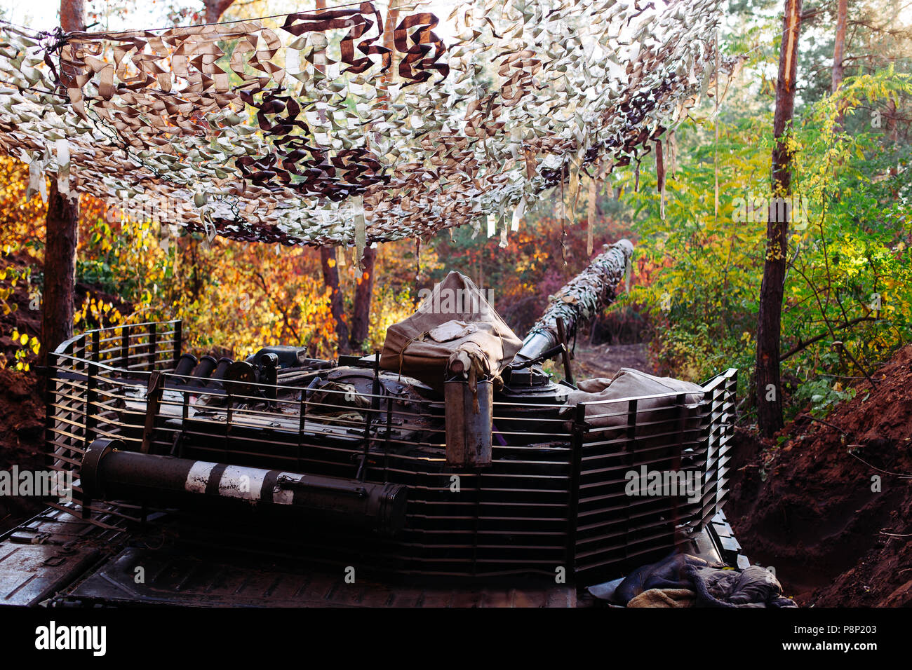 Panzer im wald tarnung -Fotos und -Bildmaterial in hoher Auflösung – Alamy