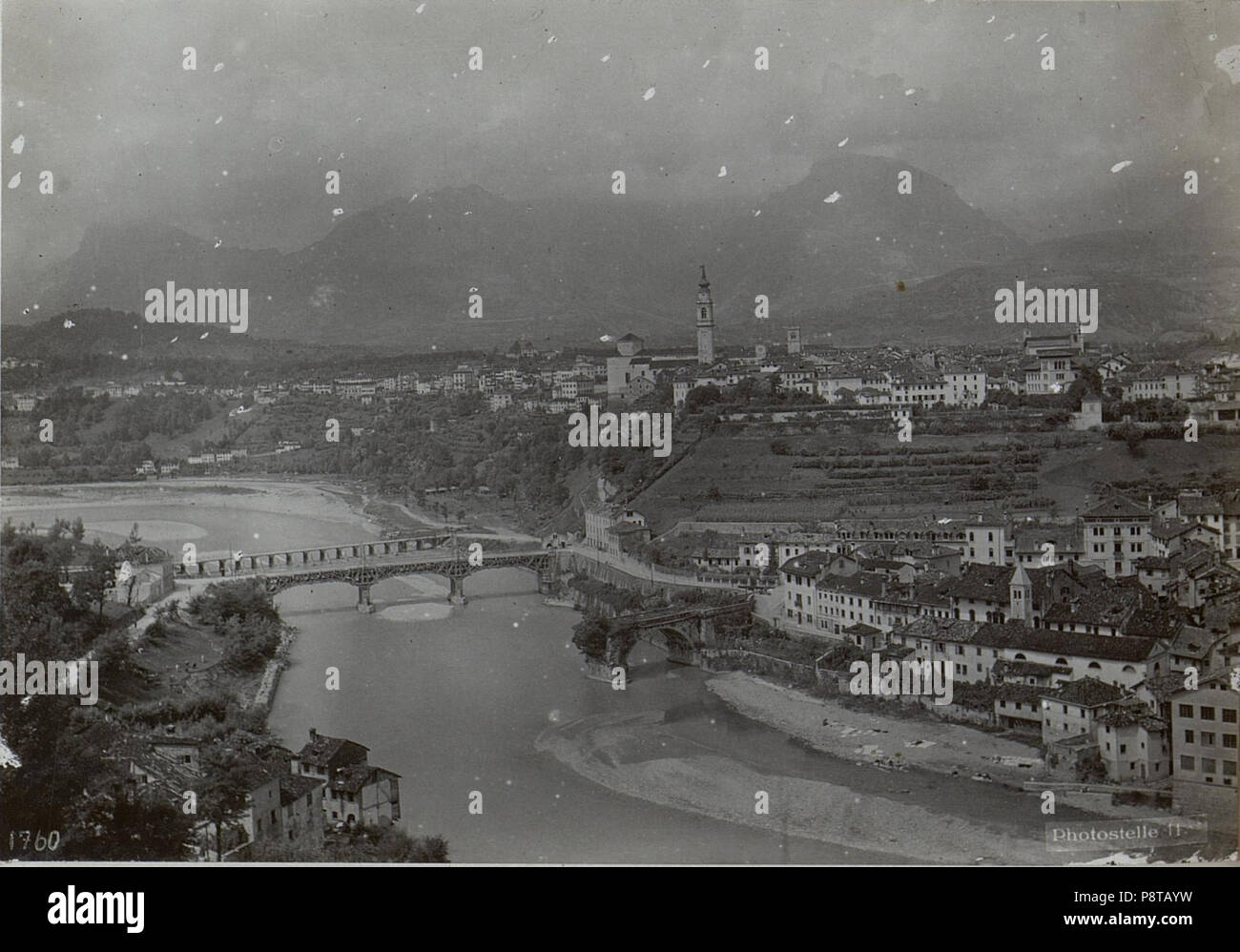 Map of belluno -Fotos und -Bildmaterial in hoher Auflösung – Alamy