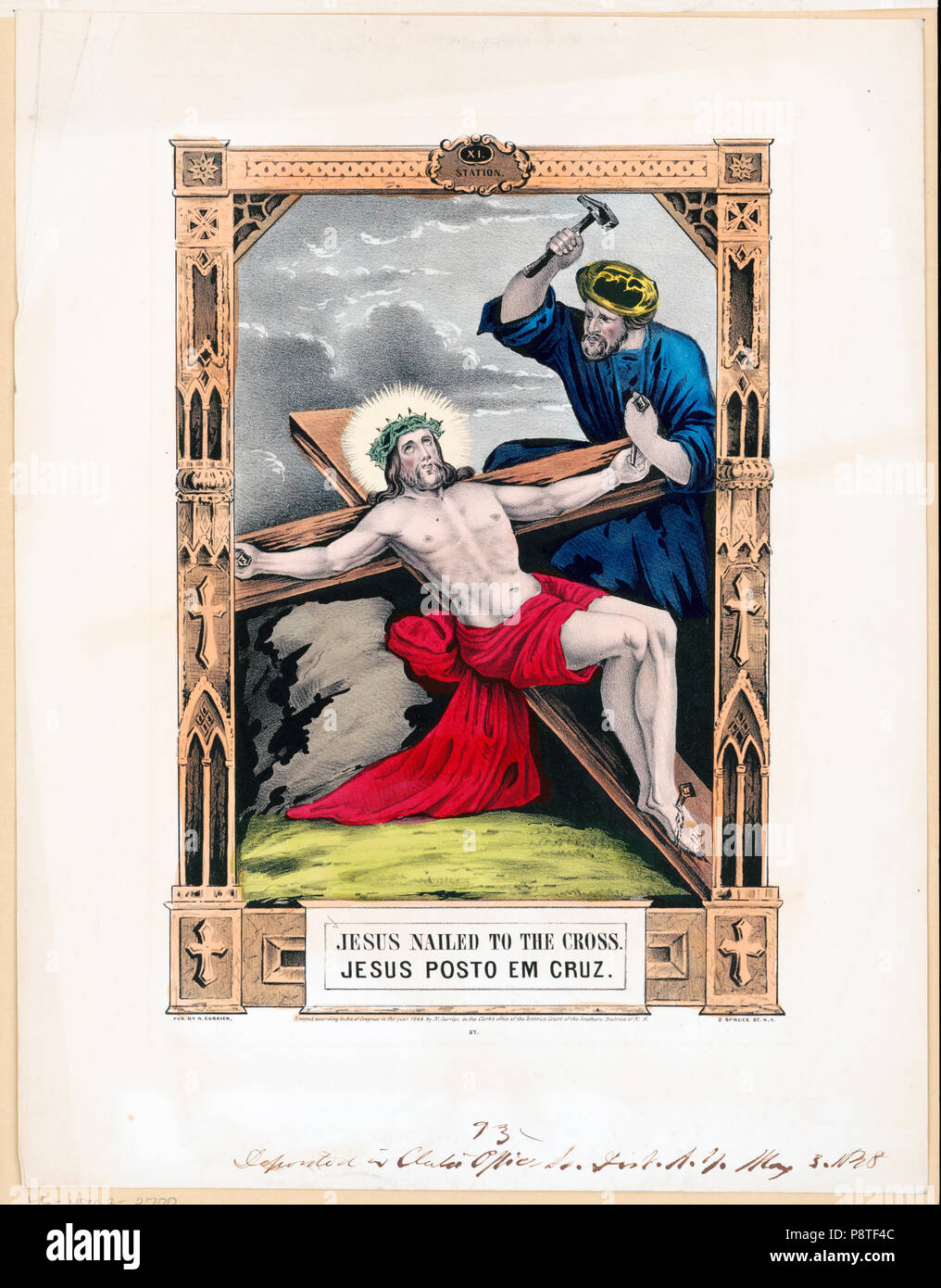 Ans kreuz genagelt -Fotos und -Bildmaterial in hoher Auflösung – Alamy