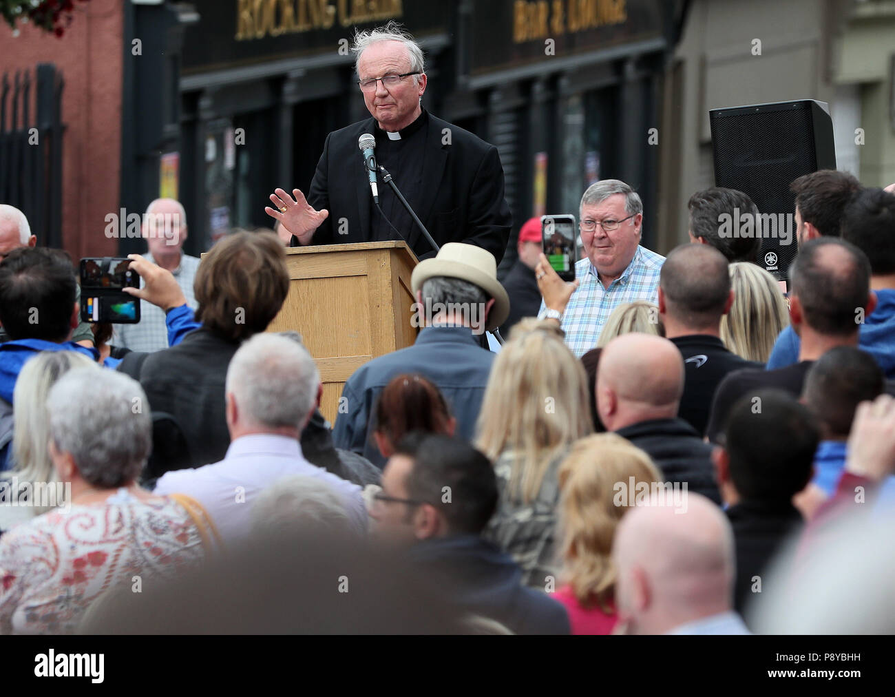 Kundgebung auf der fahan street -Fotos und -Bildmaterial in hoher ...
