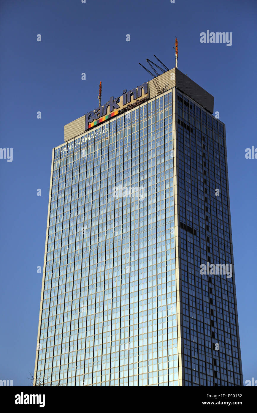 Berlin, Deutschland, Hotel Park Inn am Alexanderplatz Stockfotografie ...