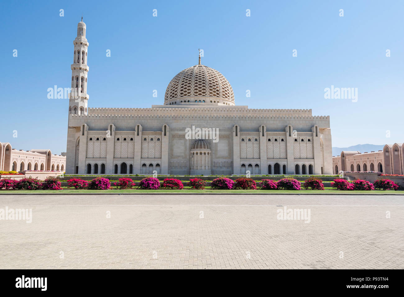 Sultan Qaboos Moschee in Muscat, Oman Stockfotografie - Alamy