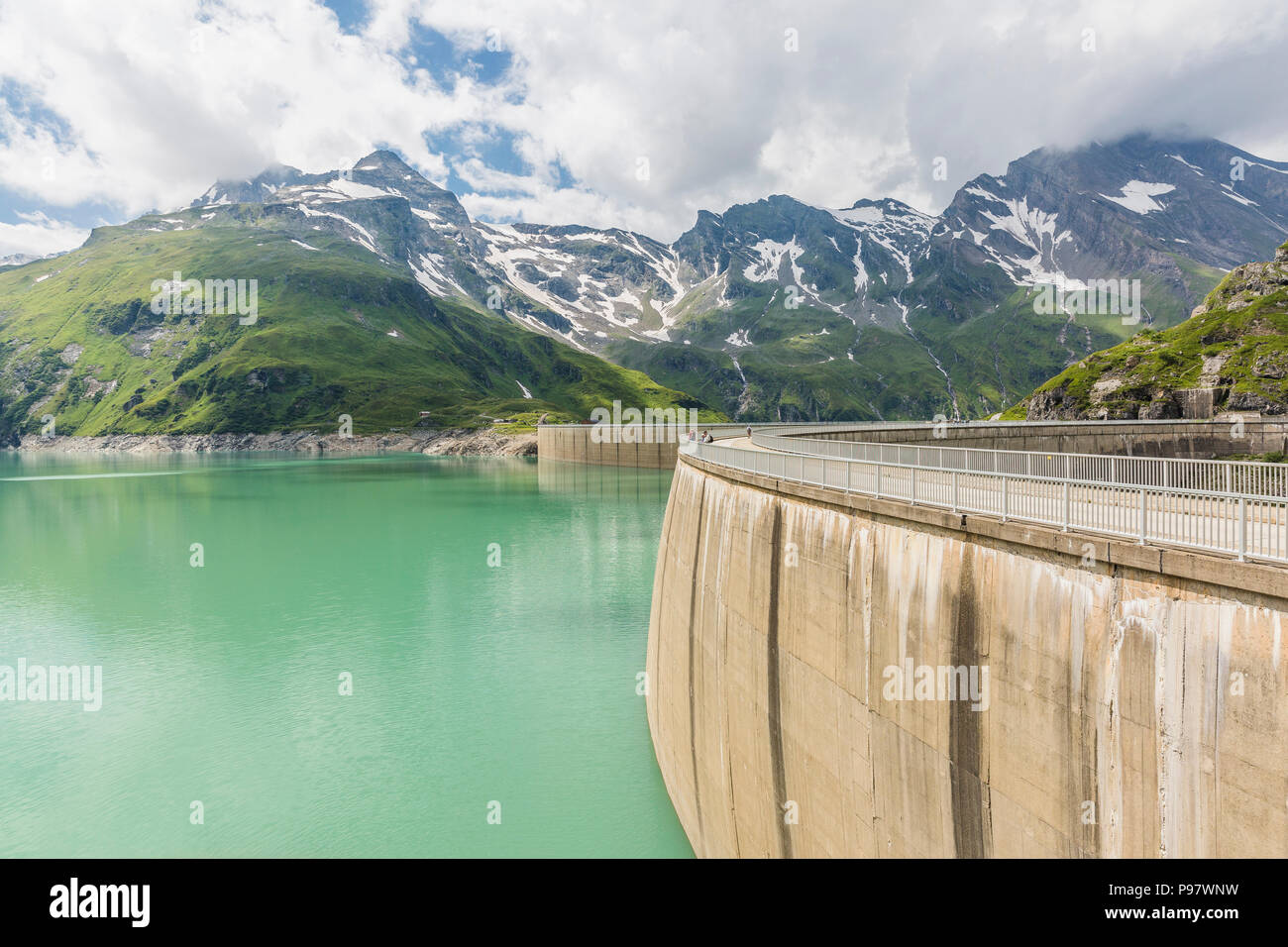Kaprun Mooserboden Stausee bei Zell am See, Salzburg, Österreich ...