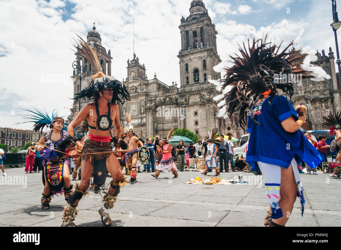 Zocalo Mexico City People Stockfotos und -bilder Kaufen - Alamy
