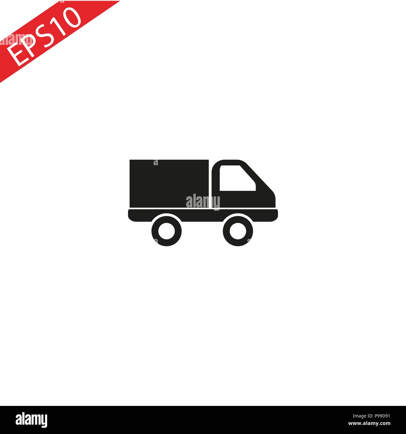 Lkw. LKW-Symbol. LKW-Vektor icon. Transport icons. Transport Vector ...