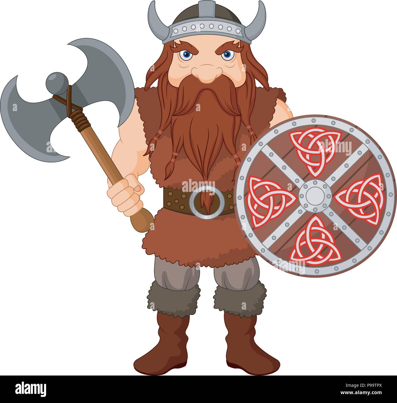 Cartoon wikinger Stock-Vektorgrafiken kaufen - Alamy