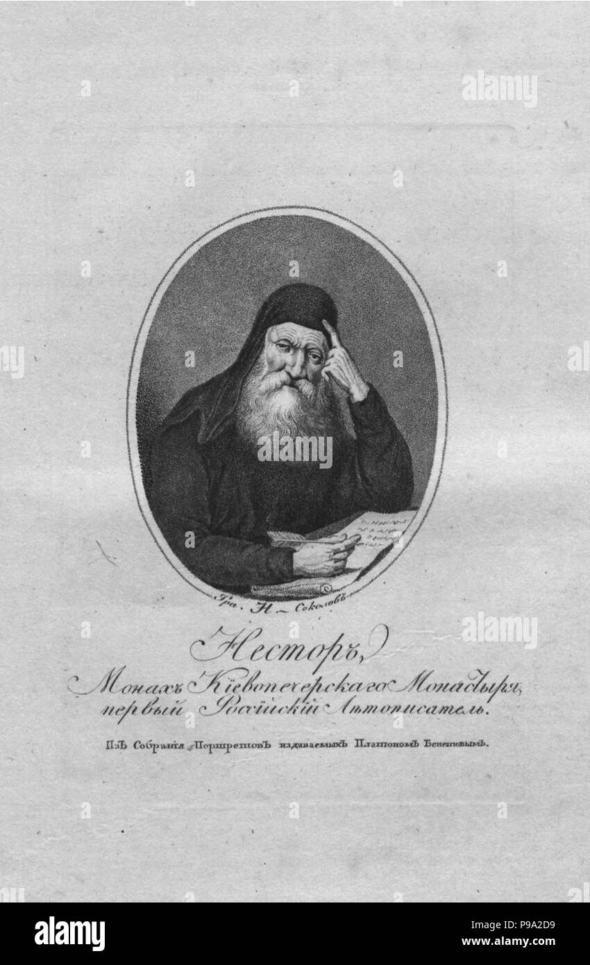 Saint nestor der chronist -Fotos und -Bildmaterial in hoher Auflösung ...