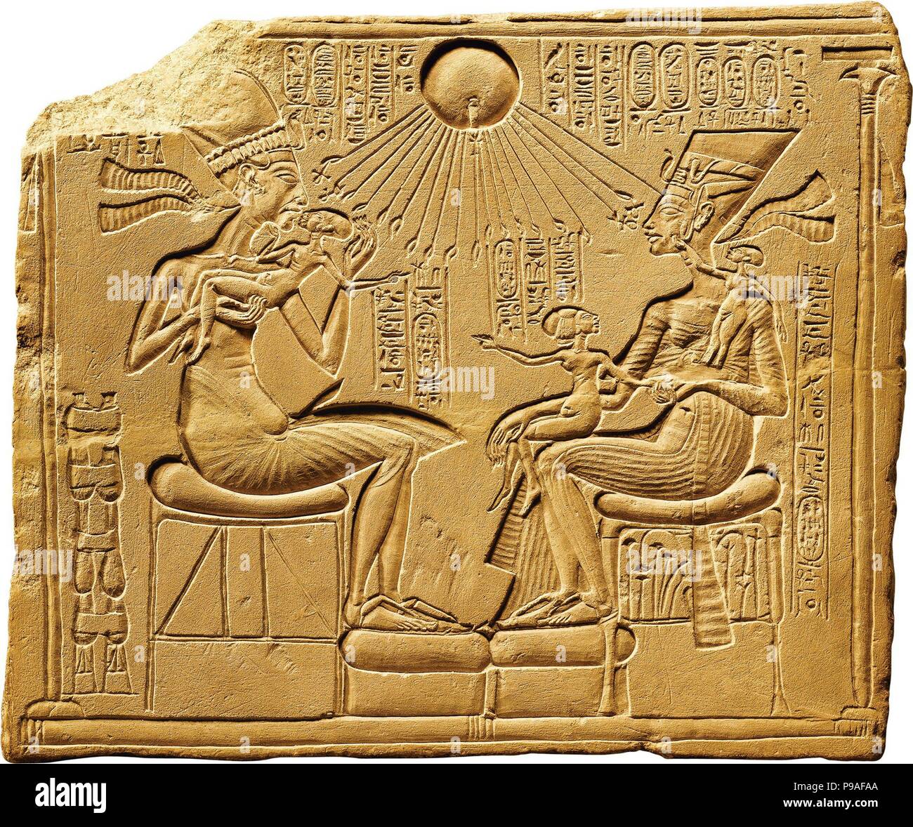 Akhenaten And Nefertiti Stockfotos und -bilder Kaufen - Alamy