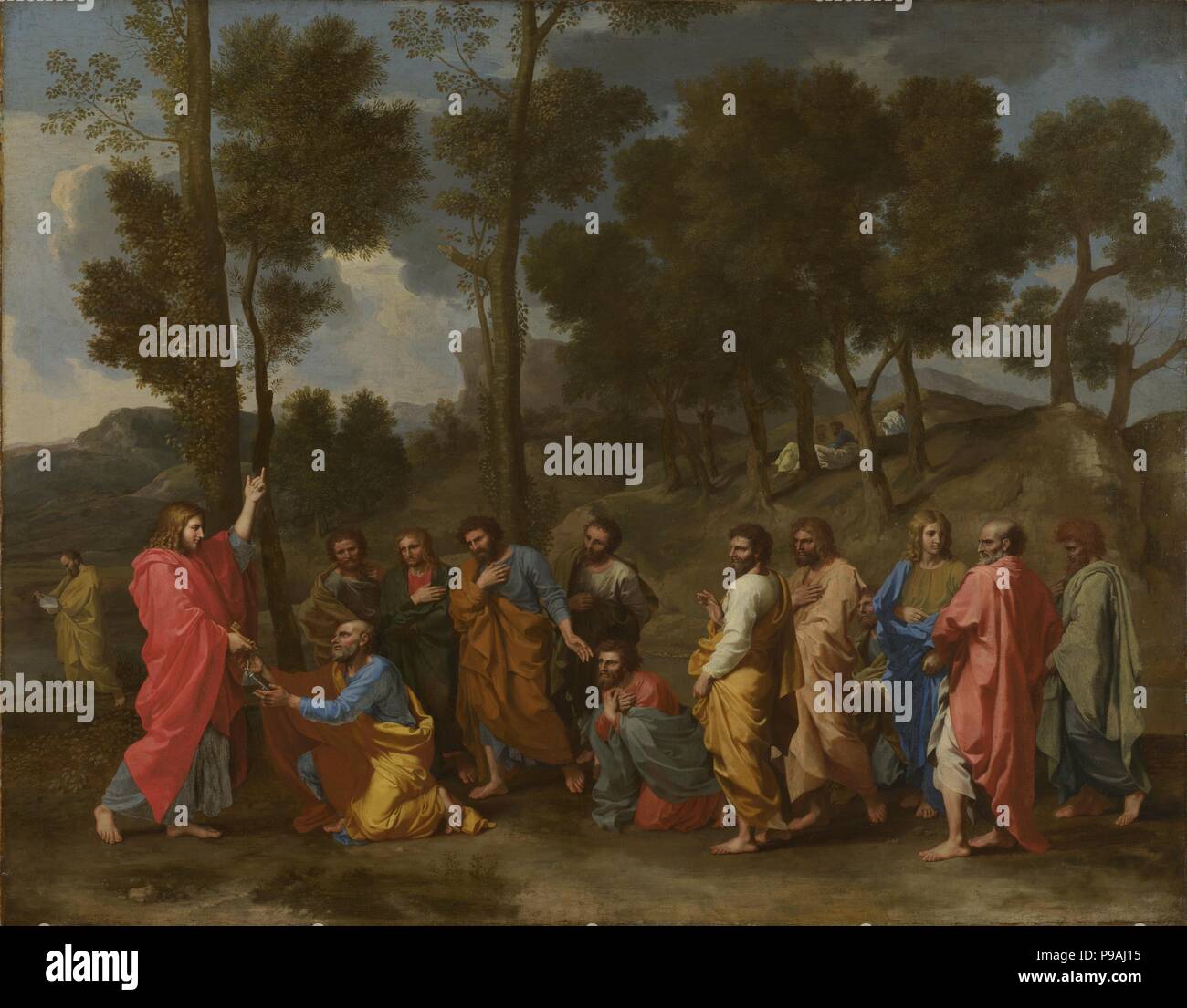 Sieben Sakramente: die Ordination. Museum: National Gallery, London ...