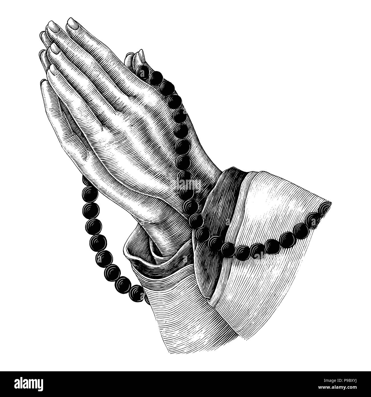 Beten clipart Stock-Vektorgrafiken kaufen - Alamy